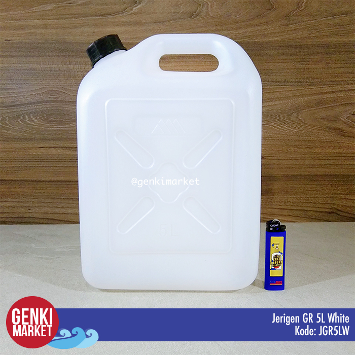 Jual Jerigen GR 5 Liter / Jerigen Minyak / Jerigen Air Genki Market ...