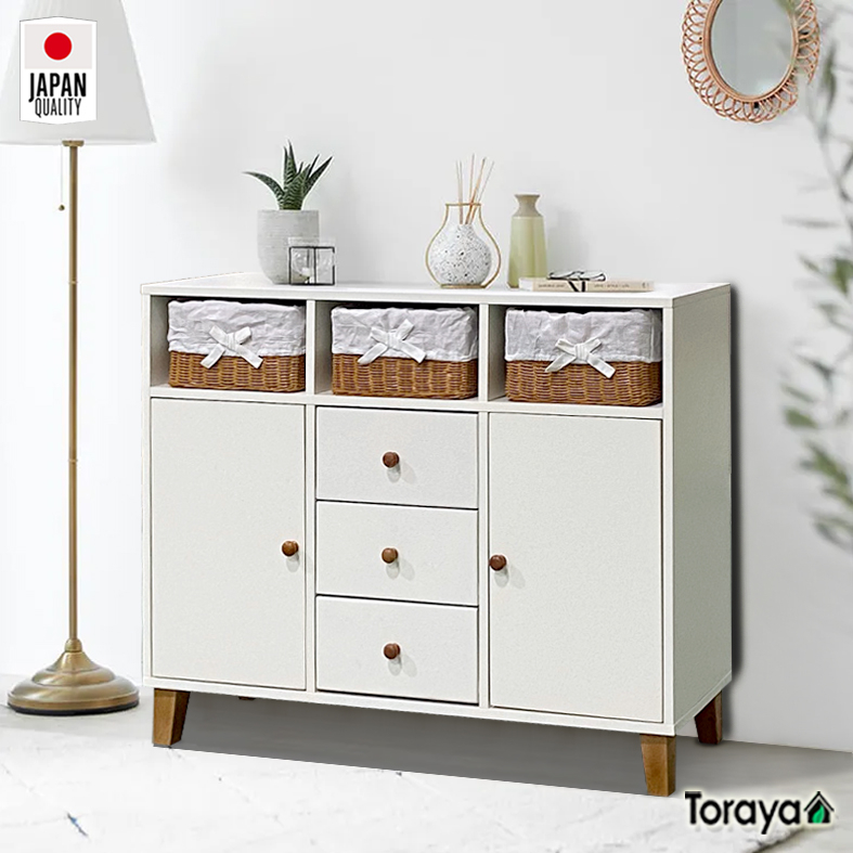 Jual TORAYA - Lemari Kabinet Bupet Kayu Minimalis Modern Wing-Wide ...