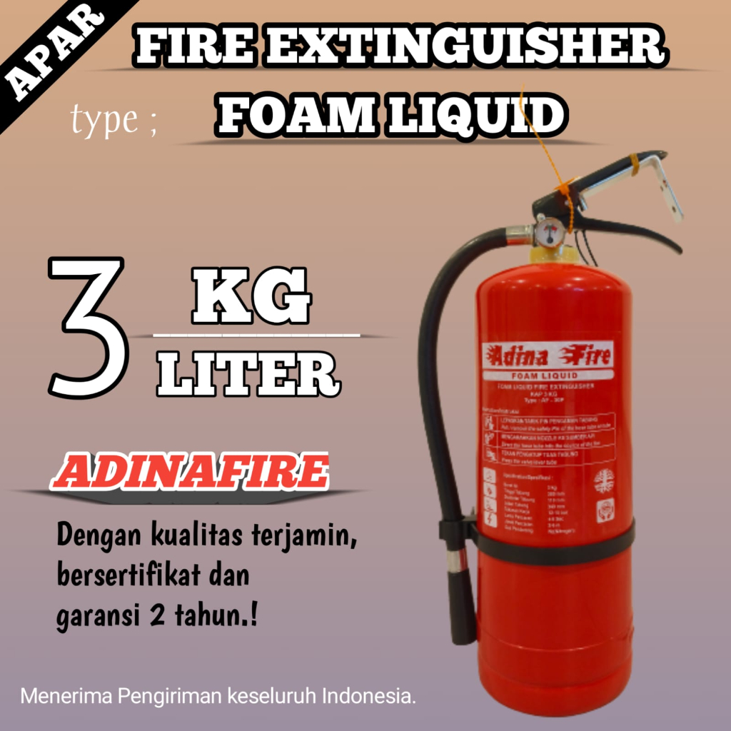 Jual TABUNG APAR FOAM LIQUID 3 KG | Shopee Indonesia