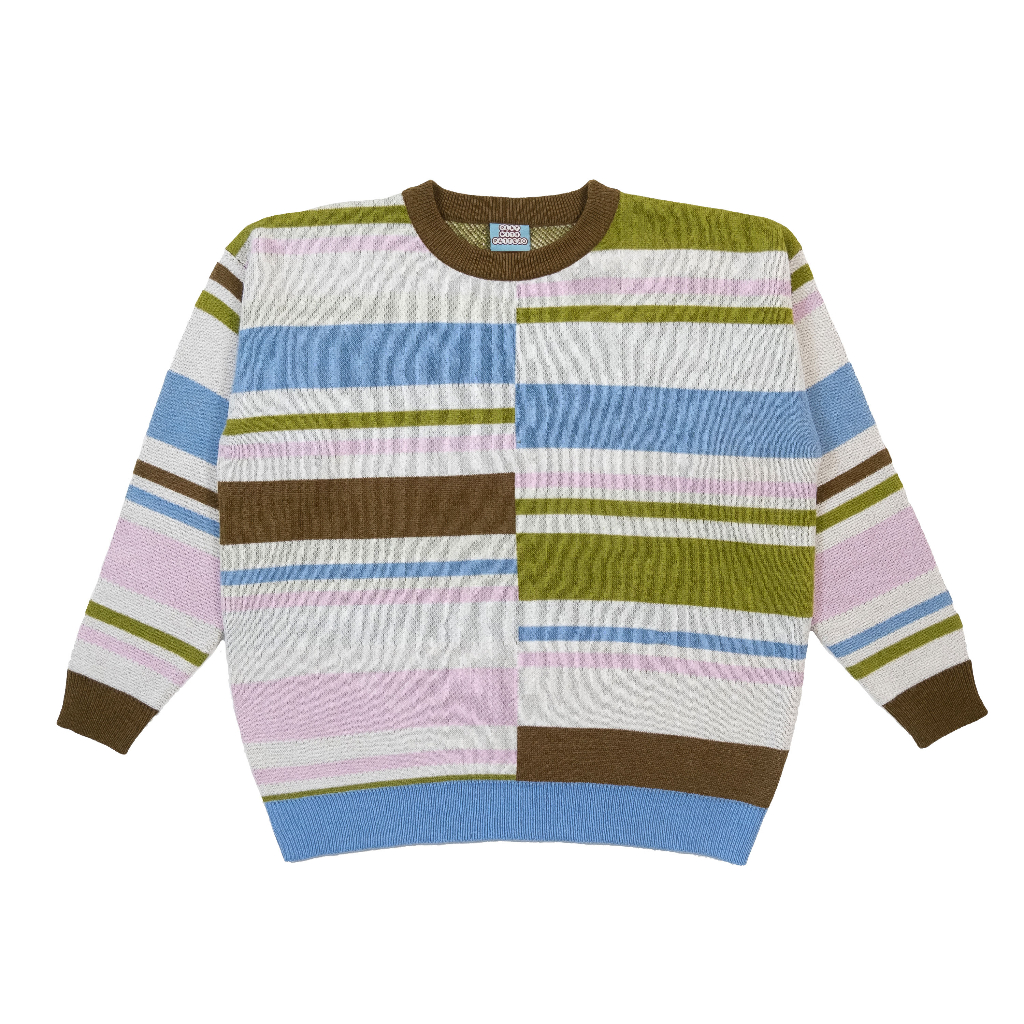 Jual PLAY WITH PATTERO CLAUDE SWEATER KNIT MULTICOLOUR | Shopee Indonesia