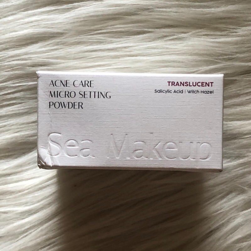 Jual SEA MAKEUP ACNE CARE MICRO SETTING POWDER PORE BLUR & OIL CONTROL ...