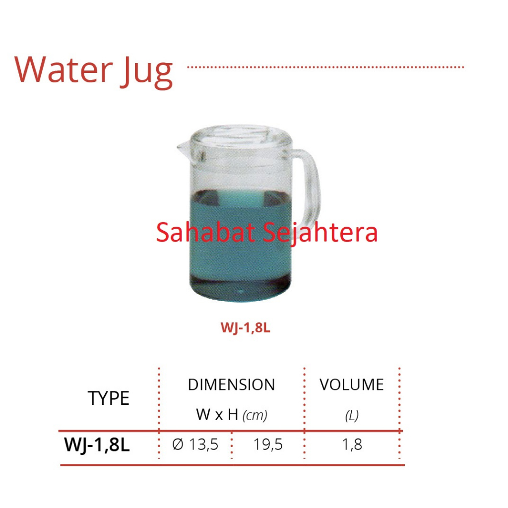 Jual GETRA Water Jug WJ-1.8L Teko | Shopee Indonesia