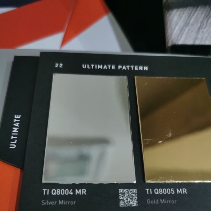 Jual HPL TACO TIERO TIPE Q8004MR SILVER MIRROR Q8005 MR GOLD MIRROR ...