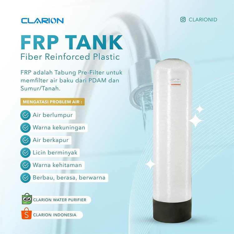 Jual Tabung FRP 1665 Clarion - Tabung Filter Air Industri - Tabung ...