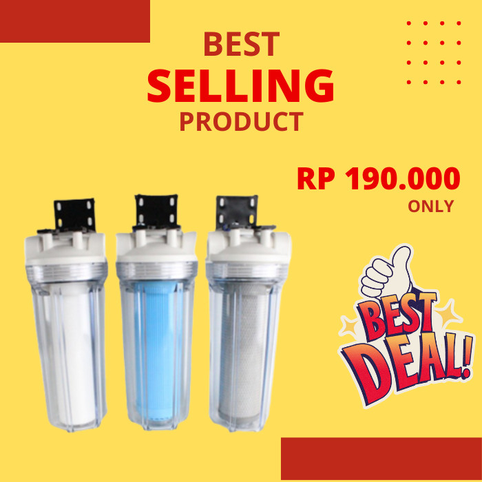 Jual Paket Filter Air Sumur PDAM Zat Besi 10” | Shopee Indonesia