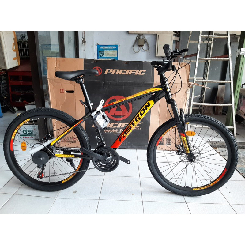Jual SEPEDA GUNUNG / SEPEDA MTB 24" / MTB 26 INCH FASTRON 260 DT/ DX 3 x 7 Speed | Shopee Indonesia