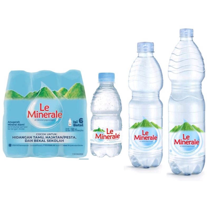 Jual (instant saja) Le Minerale Air Mineral Pegunungan botol besar ...