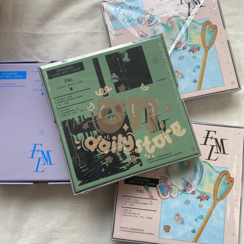 Jual [READY STOCK] Album Seventeen FML CARAT VERSION, PHOTOBOOK VERSION ...