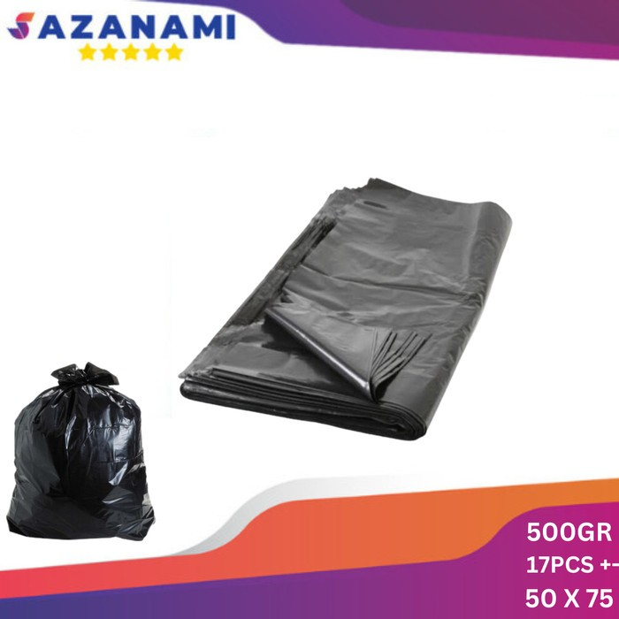 Jual PLASTIK SAMPAH PLASTIK HITAM 500 GRM 40 X 60 50 X 75 60 X 100 90 X 120 | Shopee Indonesia