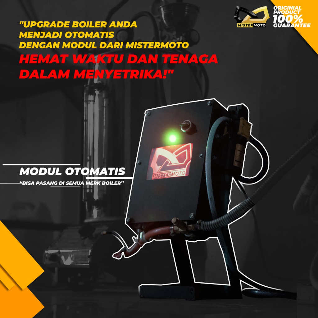 Jual Modul Full Otomatis Api dan Air MISTERMOTO untuk Semua Merk Steam ...