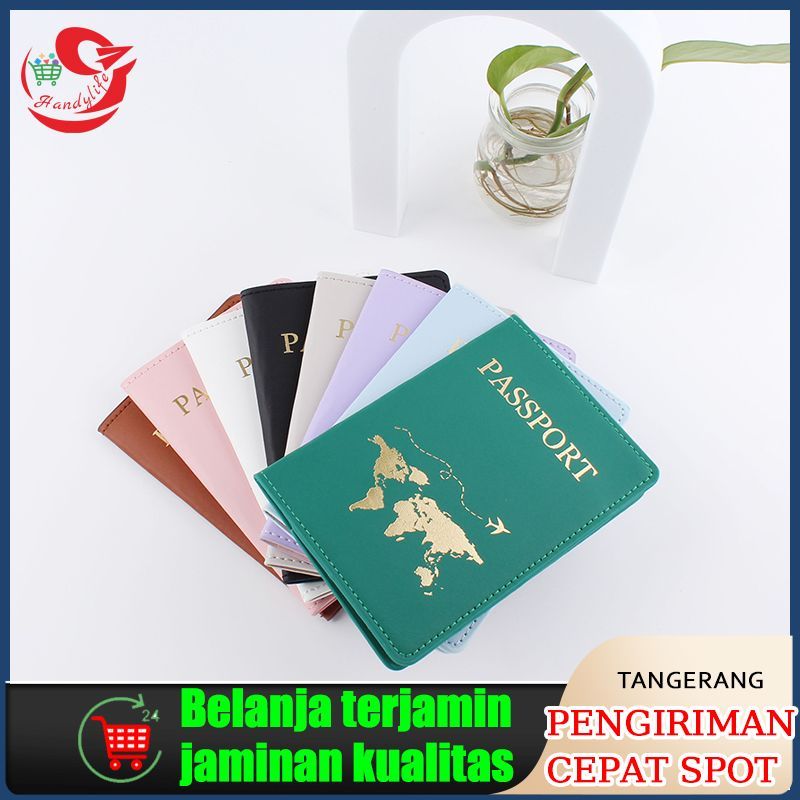 Jual Sarung Sampul Cover Passport Travel Character Kulit Premium Motif ...
