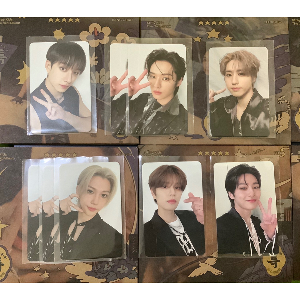 Jual STRAYKIDS DIGIPACK PHOTOCARD 5STARS BANGCHAN LEE KNOW CHANGBIN ...