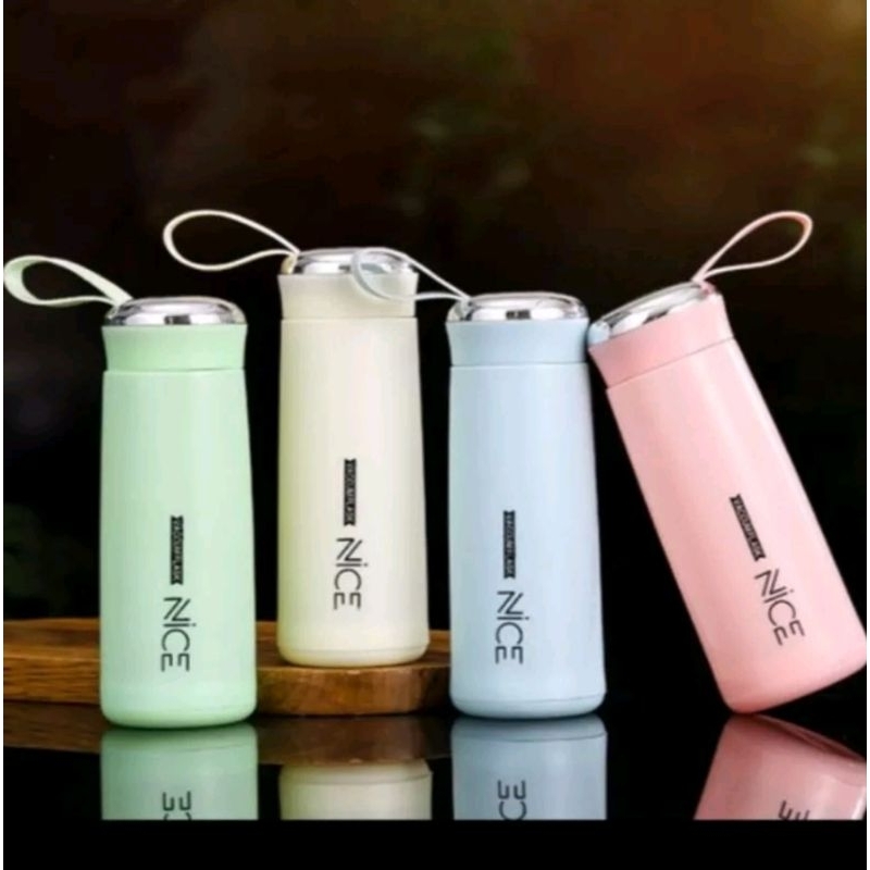 Jual Botol Nice - Botol Kaca 400ml (RANDOM) | Shopee Indonesia