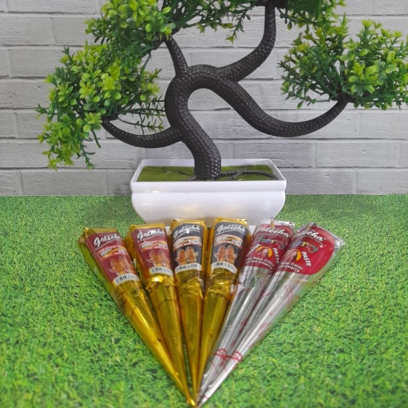 Jual Henna Pacar Kuku Halal Pacar Henna Golecha Cherry Henna Maroon ...