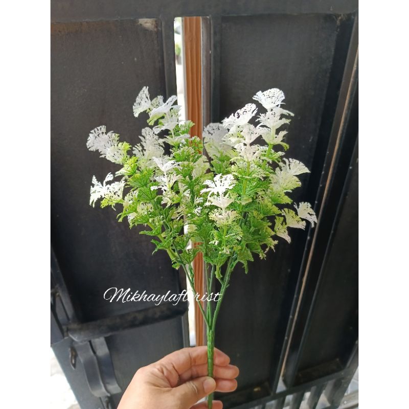 Jual Bunga baby breath frozen white // bunga karang putih | Shopee ...