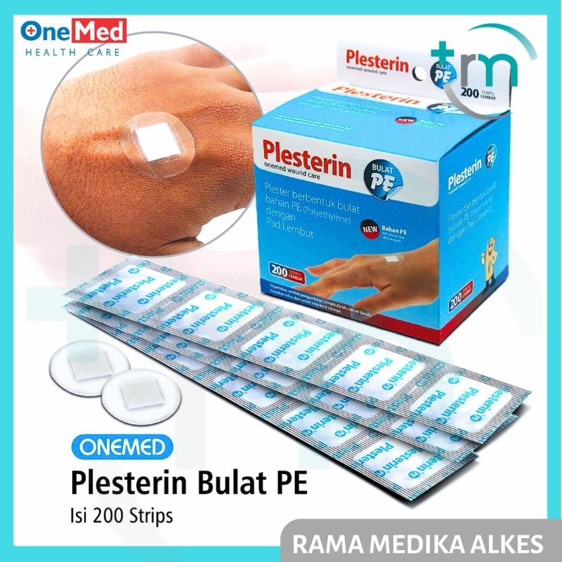 Jual Plesterin Bulat | Plester Bulat Anti Air OneMed Box Isi 200pcs ...