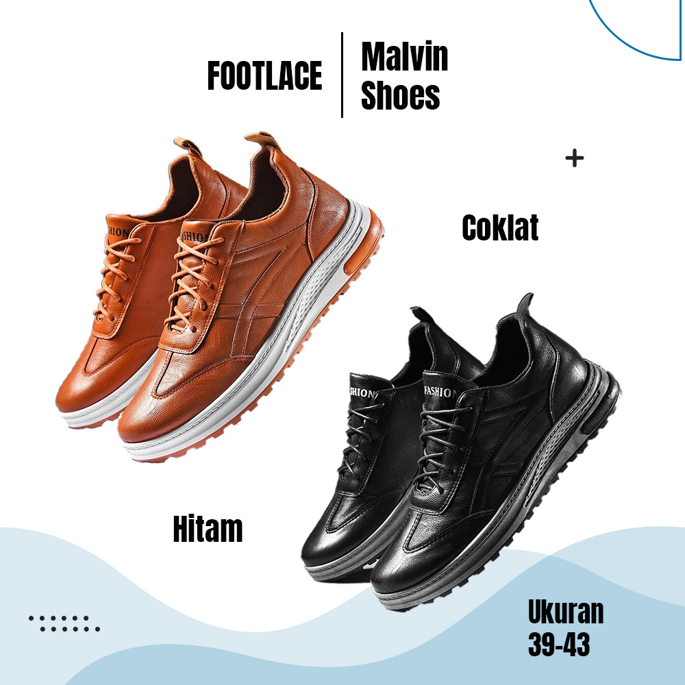 Jual PROMO SEPATU PRIA MALVIN SEPATU FASHION MALVIN || SEPATU FASHION ...