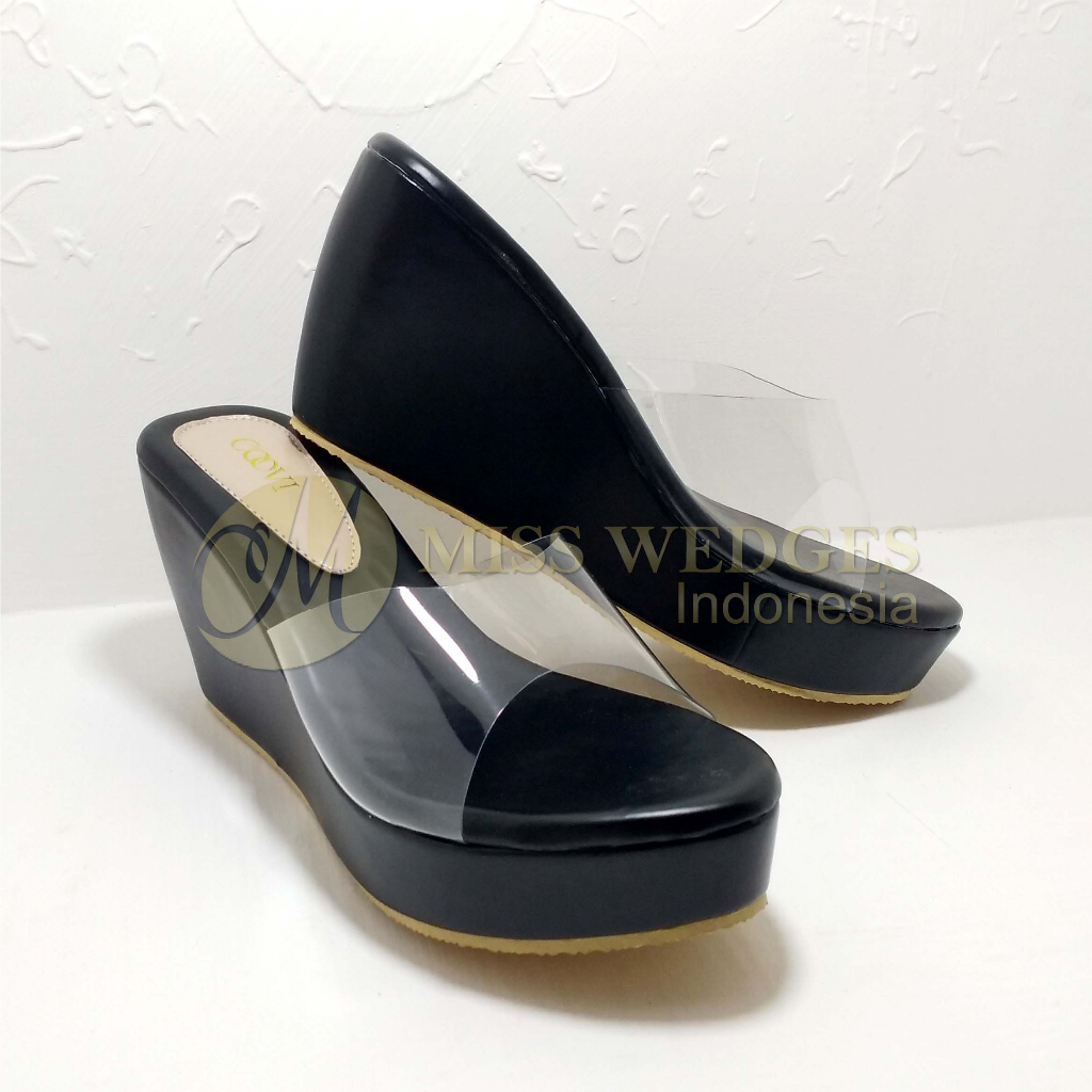 Jual Wedges Cantik 7 cm wedges casual kekinian wedges kondangan wedges ...