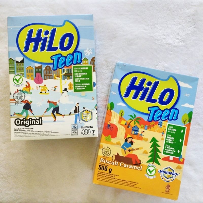 Jual Hilo Teen Biscuit caramel original vanilla caramel chocolate ...