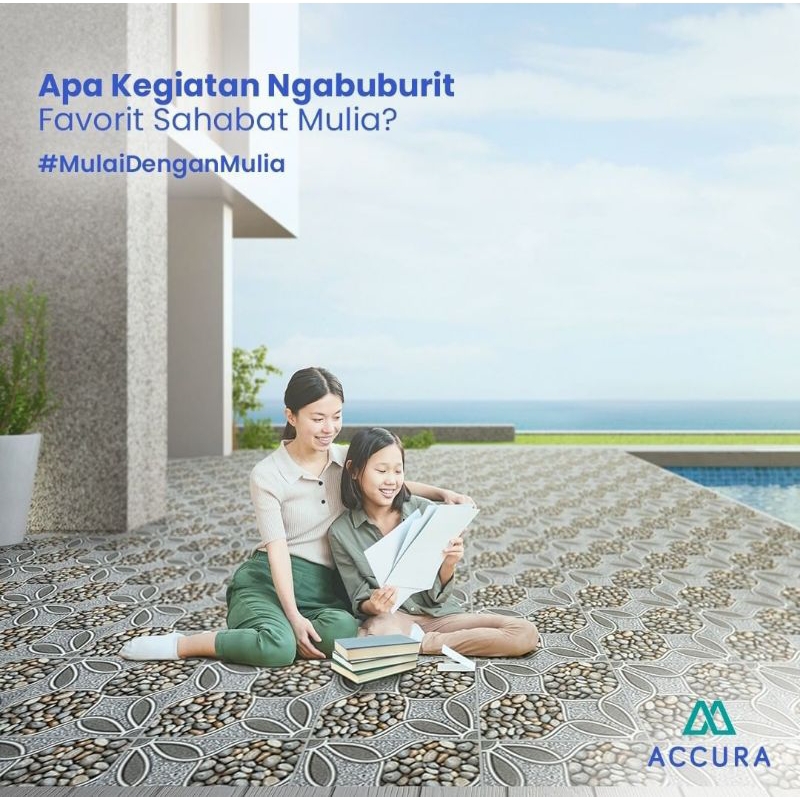 Jual 50x50 MULIA ACCURA CERAMIC KW 1 KERAMIK TERBARU LANTAI TEKSTUR ...
