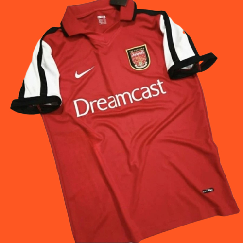 Jual Jersey Retro Arsenal Home Dreamcast 2001 | Shopee Indonesia