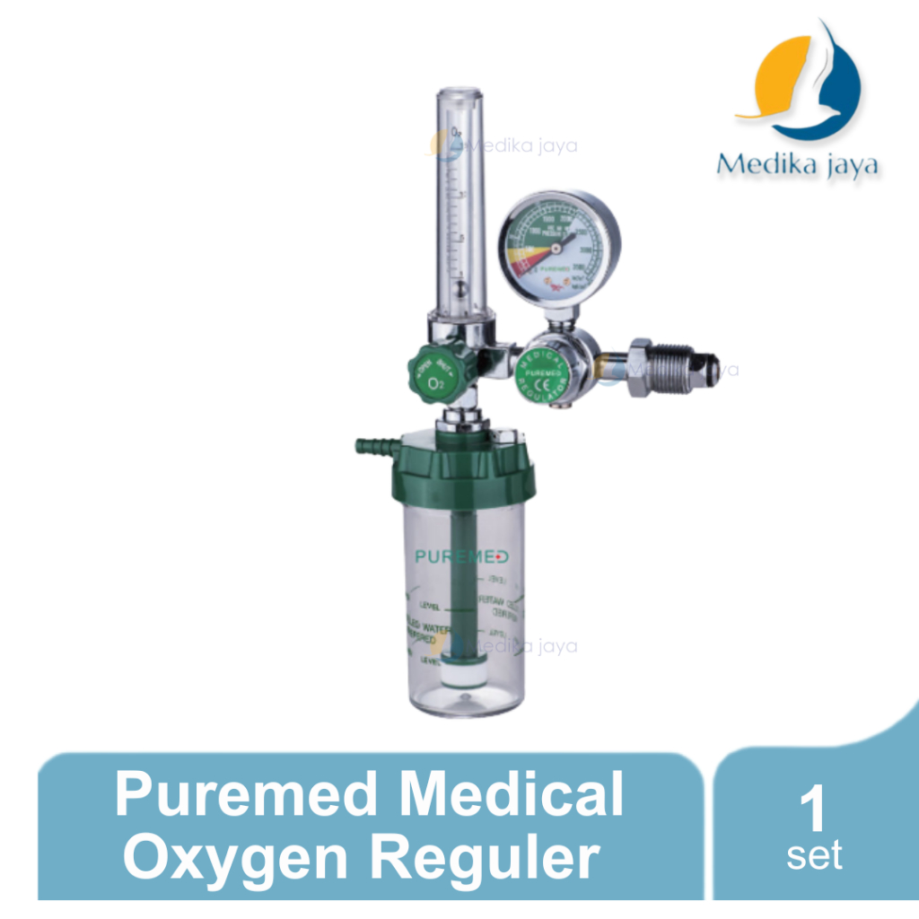 Jual Puremed Medical Oxygen Regulator JH905B / Regulator Oksigen / Alat ...