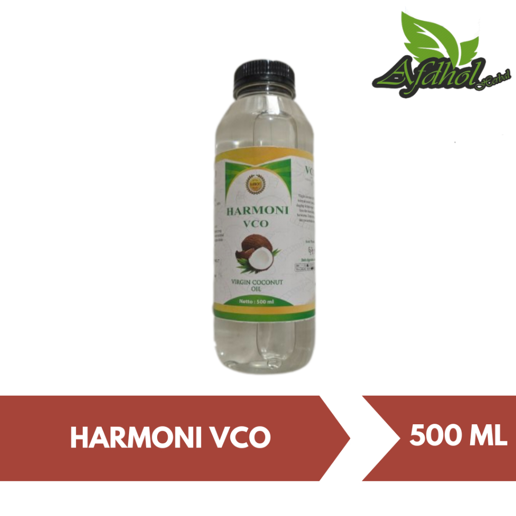 Jual VCO Harmoni Virgin Coconut oil 500ml | Minyak Kelapa Murni ASLI 100% | Shopee Indonesia