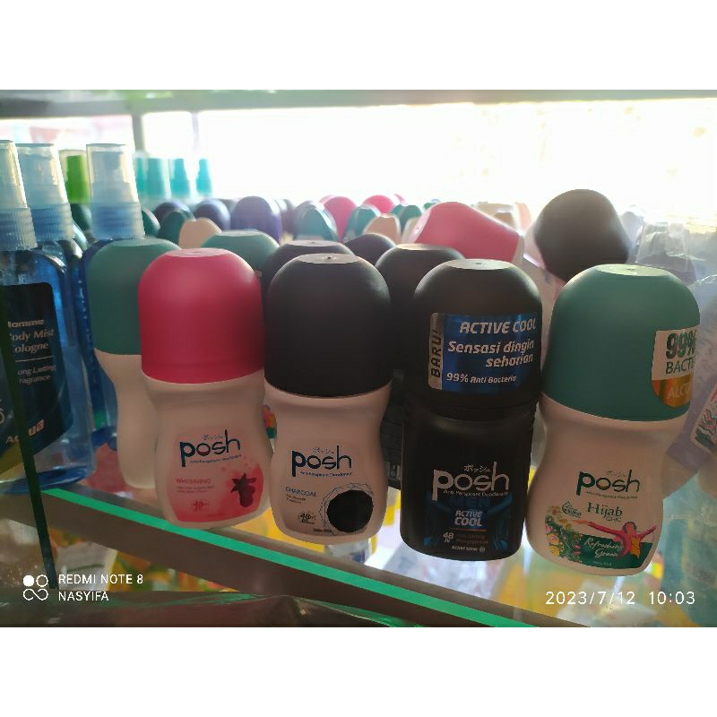 Jual deodorant posh 50 mili | Shopee Indonesia