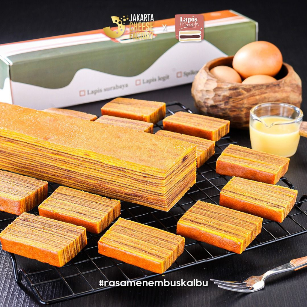 Jual Lapis Legit ( Jakarta Cheese Factory x Lapis Merindu) | Shopee ...