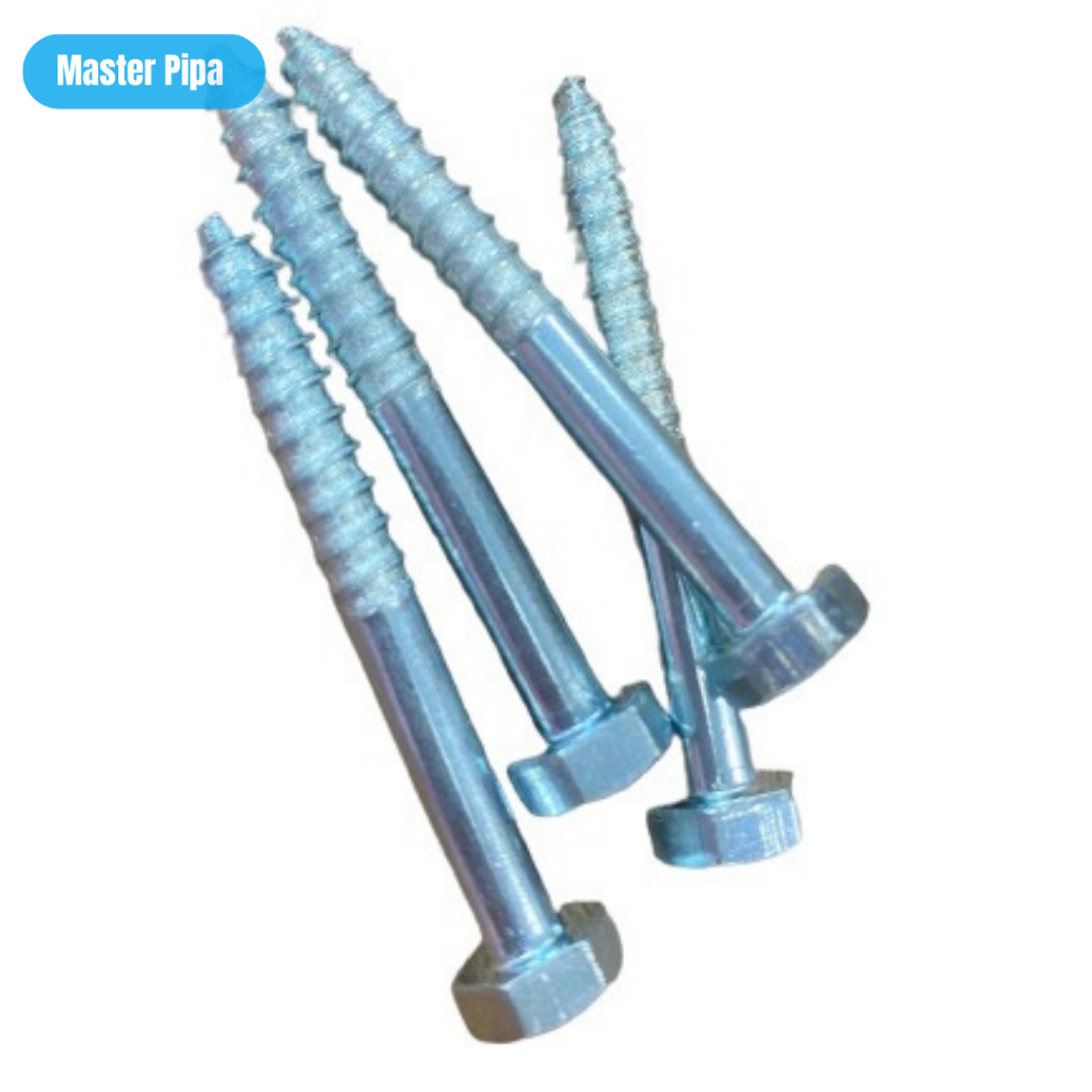 Jual Dek Skrup Sekrup 1/4" x 2" (untuk fisher S10) | Shopee Indonesia