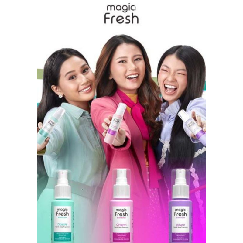 Jual Magia Fresh Hair & Body Fragrance /Inaura | Shopee Indonesia