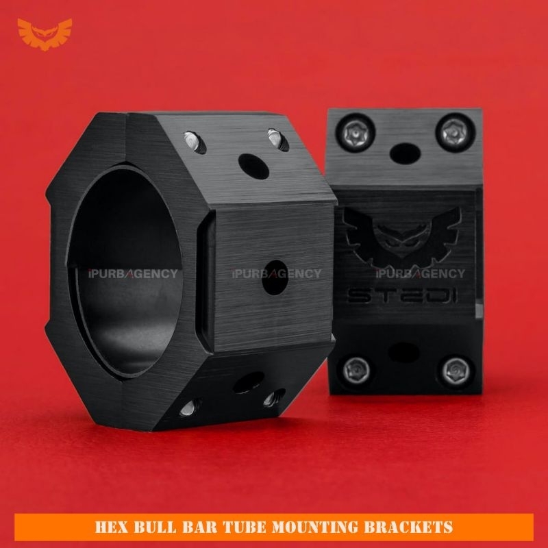 Jual STEDI HEX BULL BAR TUBE MOUNTING BRACKETS | Shopee Indonesia