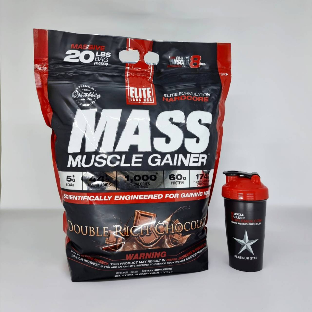 Jual Elite Labs Mass Muscle Gainer 20 lbs Elitelabs Massgainer 20,44 20 ...