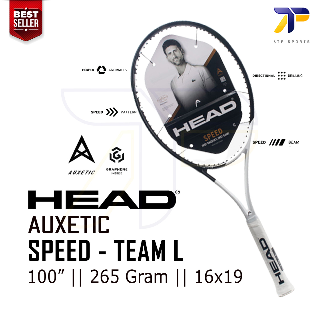 Jual Raket Tenis Tennis Racket HEAD Graphene 360+ Auxetic Speed TEAM L ...