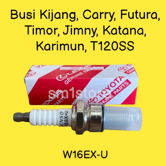Jual Busi Spark Plug W16EX-U Kijang, Carry, Futura, Timor, Katana ...