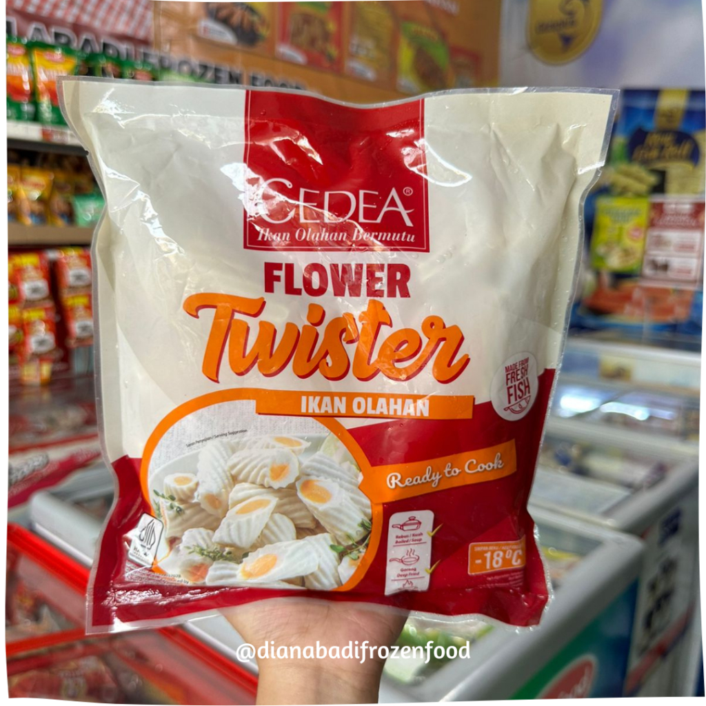 Jual Cedea Flower Twister 500gr Murah | Shopee Indonesia