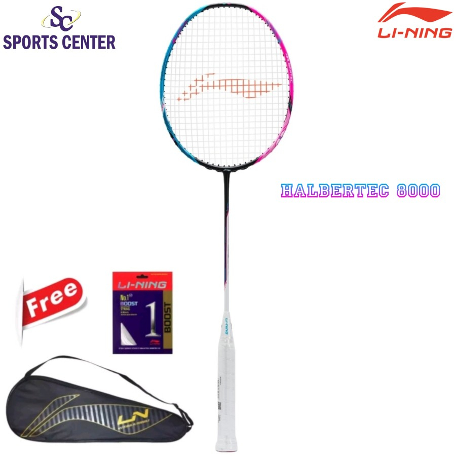 Jual New Raket Badminton Lining Halbertec 8000 | Shopee Indonesia