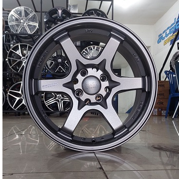 Jual velg mobil R16 HSR BOROKO STY Ring 16 ada 3 warna- Mobilio Yaris Avanza Livina Kijang lgx ...