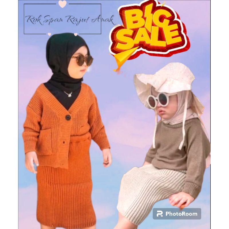 Jual ROK RAJUT ANAK / ROK SPAN ANAK PEREMPUAN 1-3TAHUN / ROK PREMIUM ...