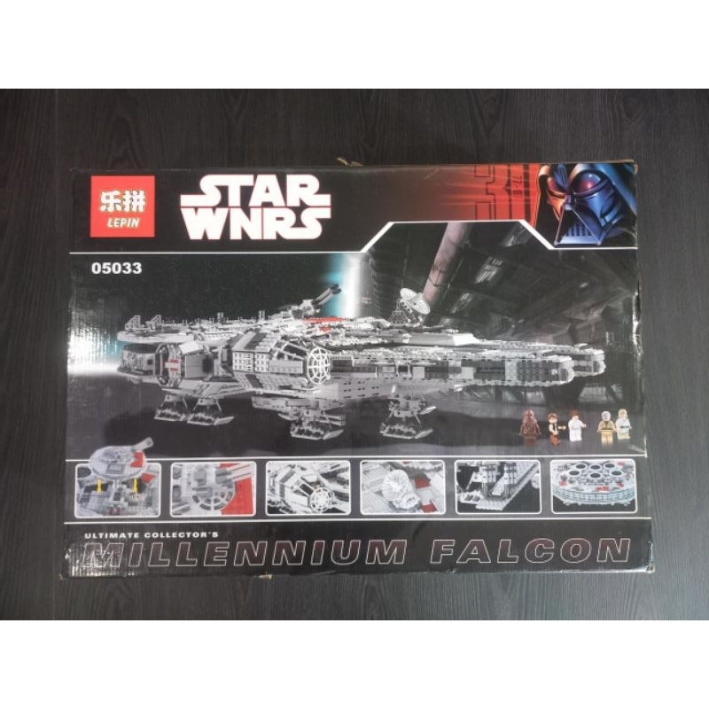 Jual Lepin 05033 millenium falcon brick | Shopee Indonesia