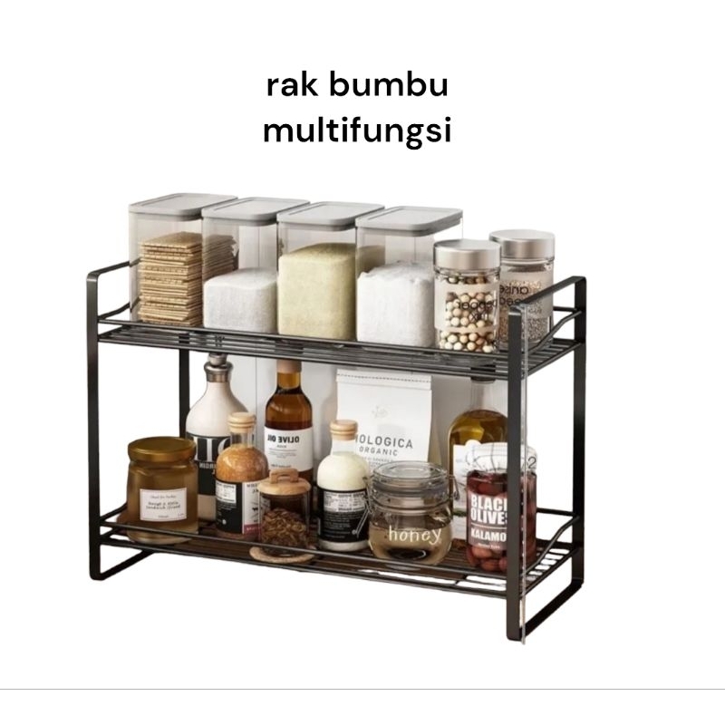 Jual rak bumbu dapur besi minimalis | Shopee Indonesia