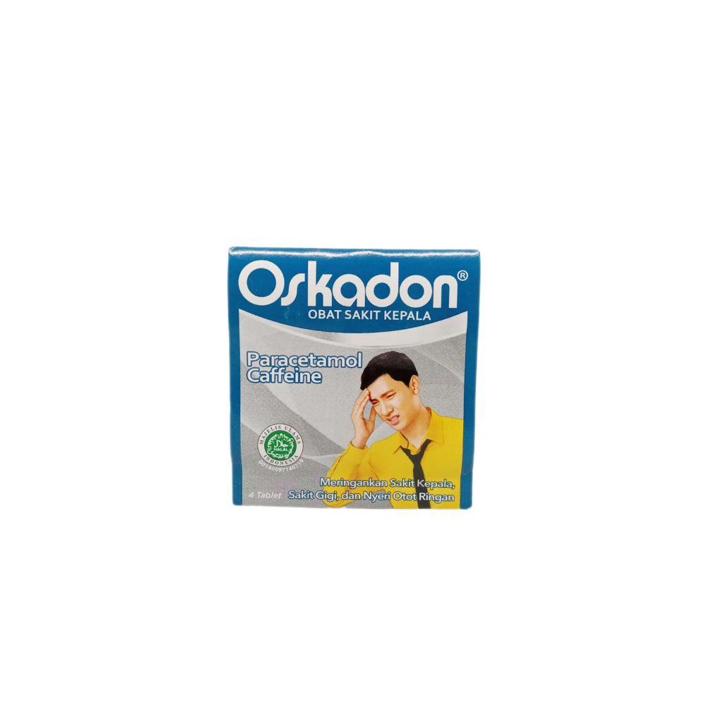 Jual Oskadon ( Paracetamol) 4 Tablet 1 Strip/ Mengurangi sakit kepala ...