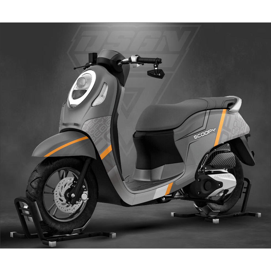 Jual Decal Sticker scoopy full body Full Blok Decal Scopy Dekal New Fi ...