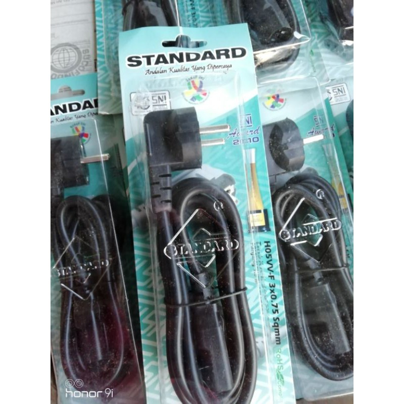 Jual Kabel Ac Komputer Original STANDARD 1.8Meter Kualitas Bagus Kabel ...