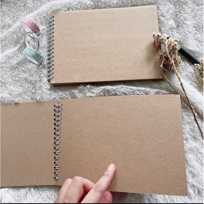 Jual Scrapbook Album A4 Notebook Photo Journal Buku Vintage Polos ...