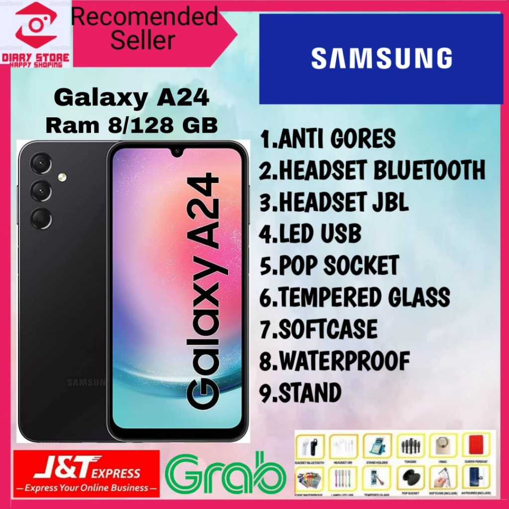 Jual Samsung Galaxy A24 Black 8 Gb 128 Gb Terlengkap & Harga Terbaru ...