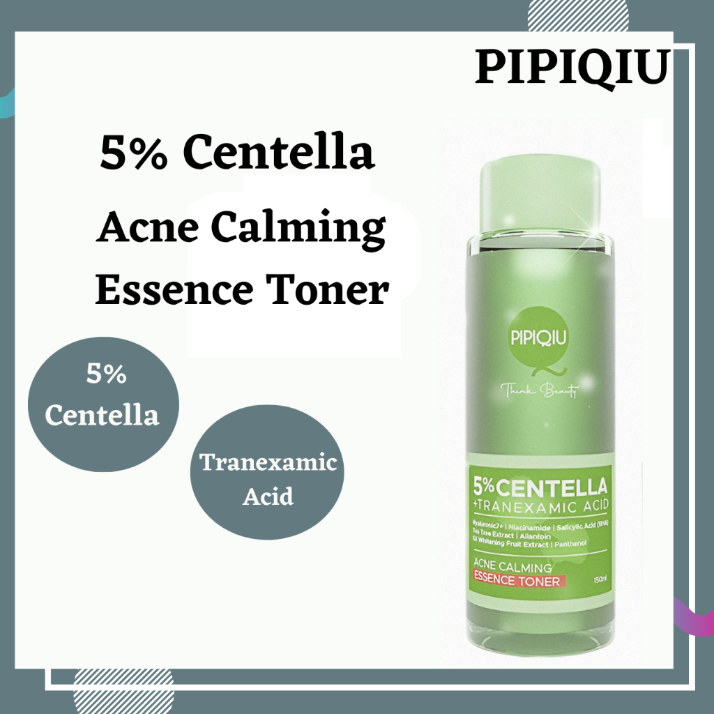 Jual Pipiqiu 5% Centella Acne Calming Toner 150ml | Shopee Indonesia