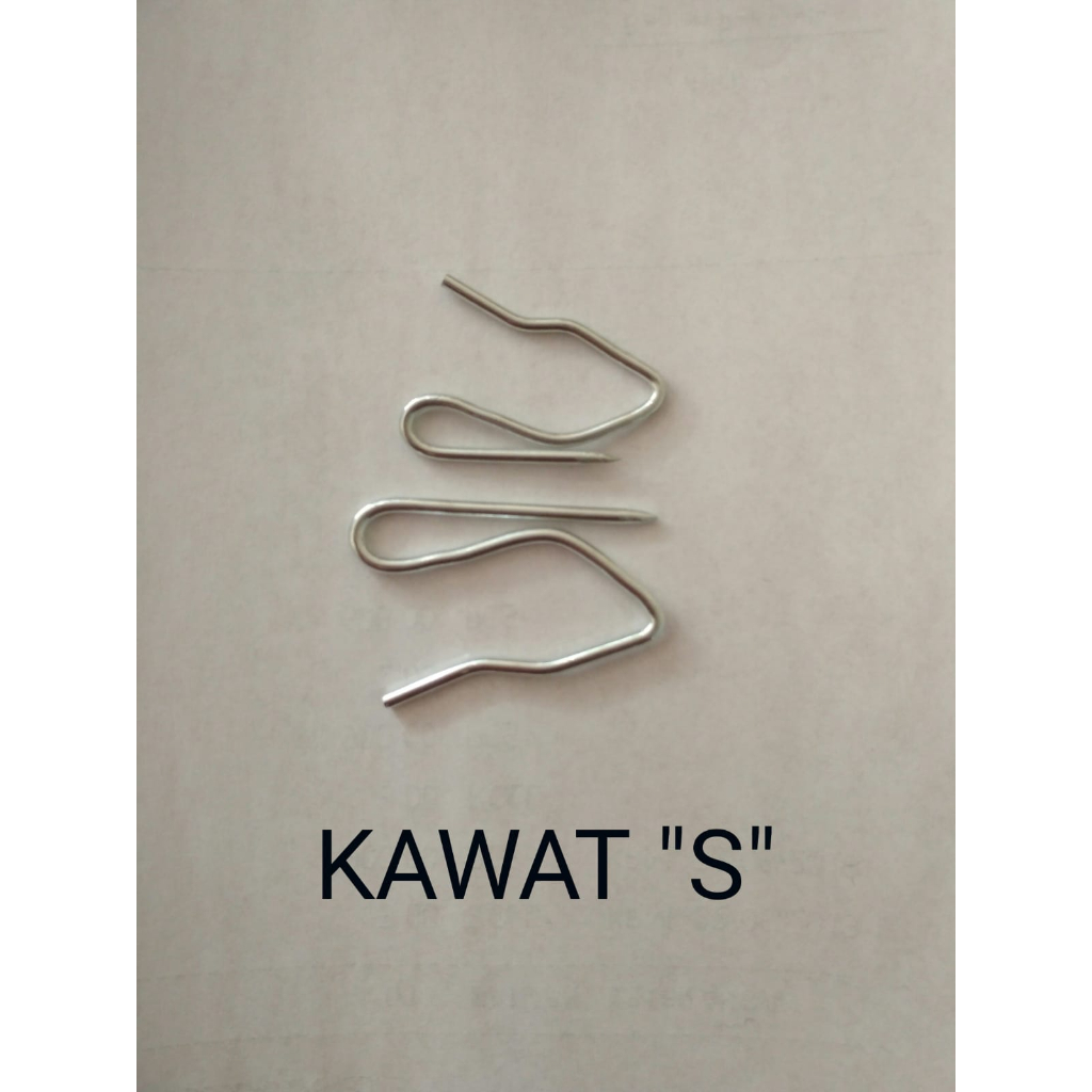 Jual Kawat S Besar Tebal Besi S Gorden Gordyn Hordeng Vitras Vitrase ...