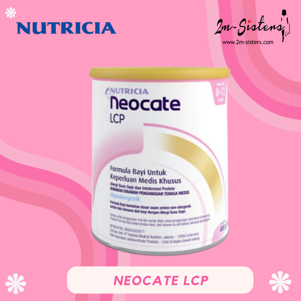 Jual Nutricia Neocate LCP 400 GR (0-12 BLN) - Vanila | Shopee Indonesia