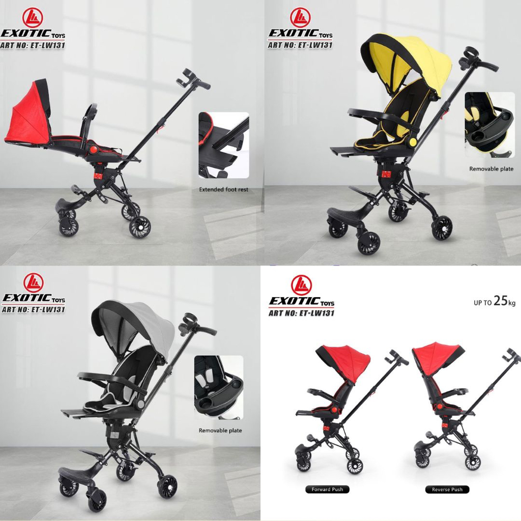Jual MAGIC STROLLER EXOTIC LW 131 (bisa posisi Tidur) | Shopee Indonesia